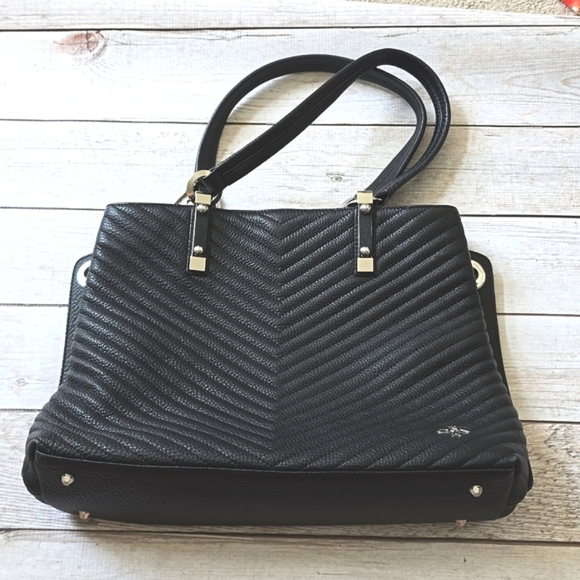 orYANY | Bags | Oryany Pebbled Leather Black Tote Bag | Poshmark